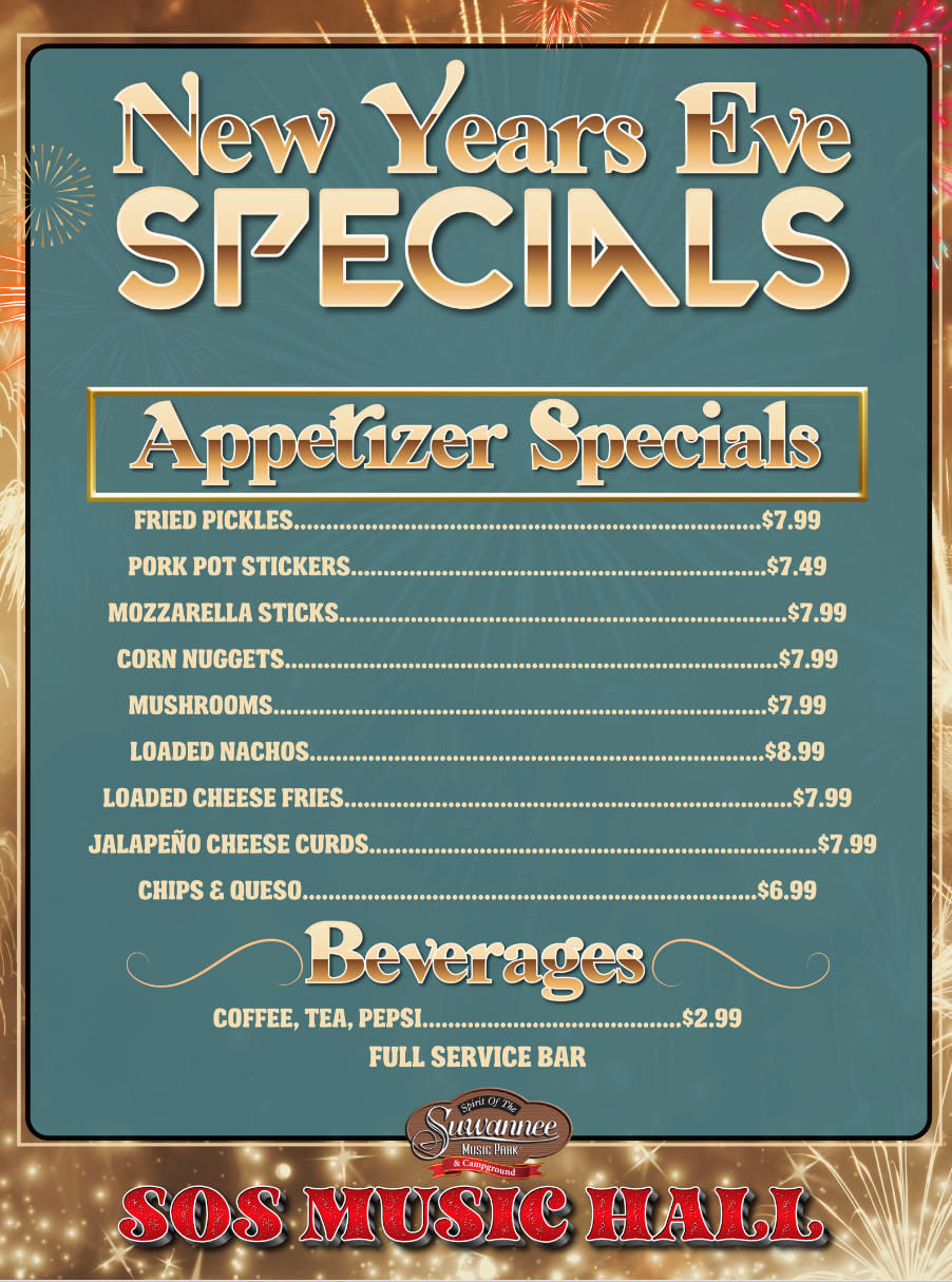 SOS Cafe & Music Hall - The Spirit of the Suwannee Music Park